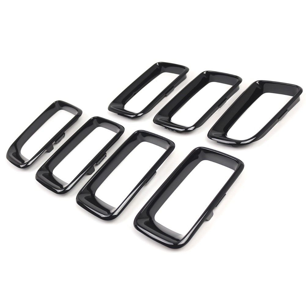 Черная накладка на решетку радиатора, Молдинговая вставка, Подходящая ...