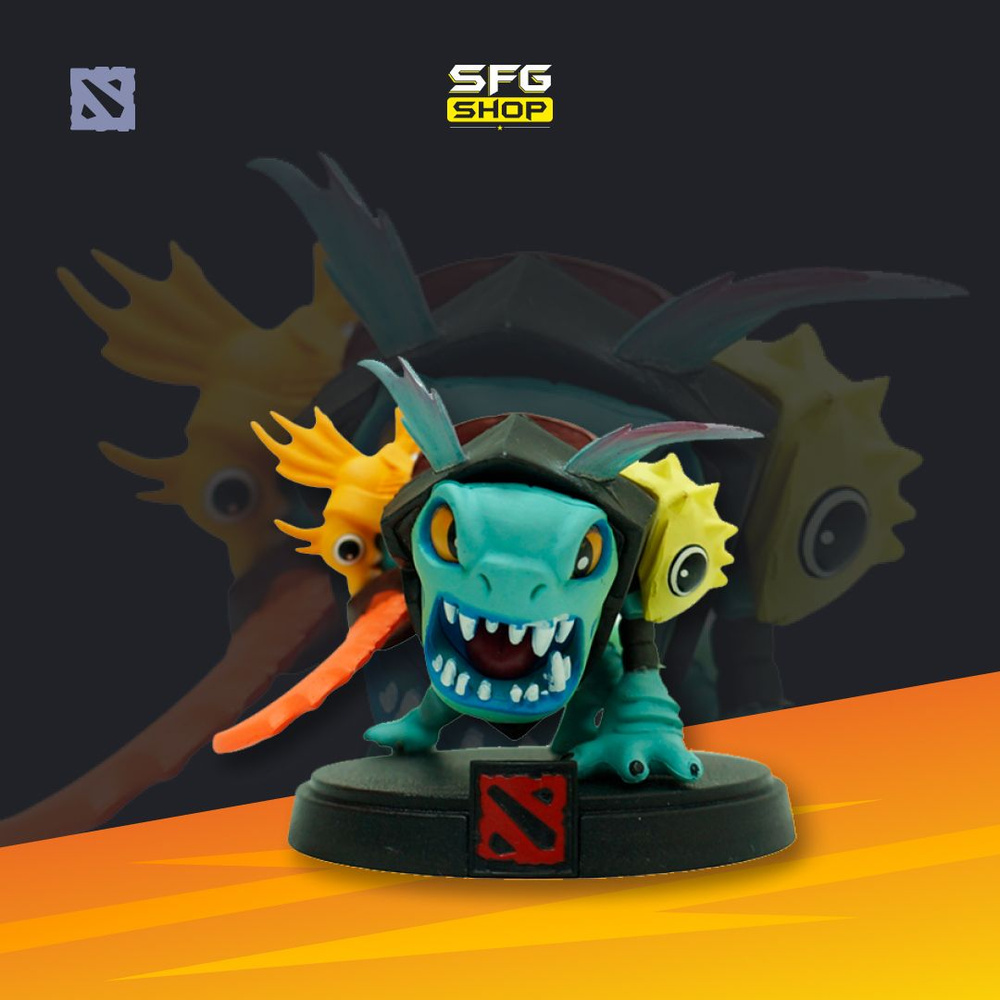 Фигурка Dota 2 Slark / Дота 2 Сларк, 6.5 см купить на OZON по низкой ...