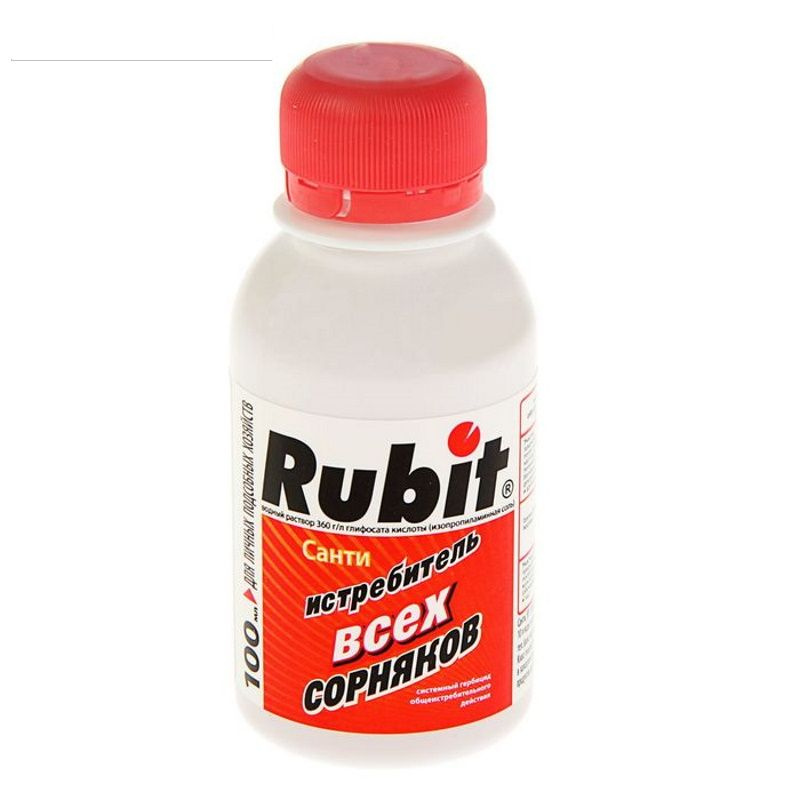 Средство от сорняков Rubit САНТИ 100 мл 1 шт купить на OZON по низкой ...