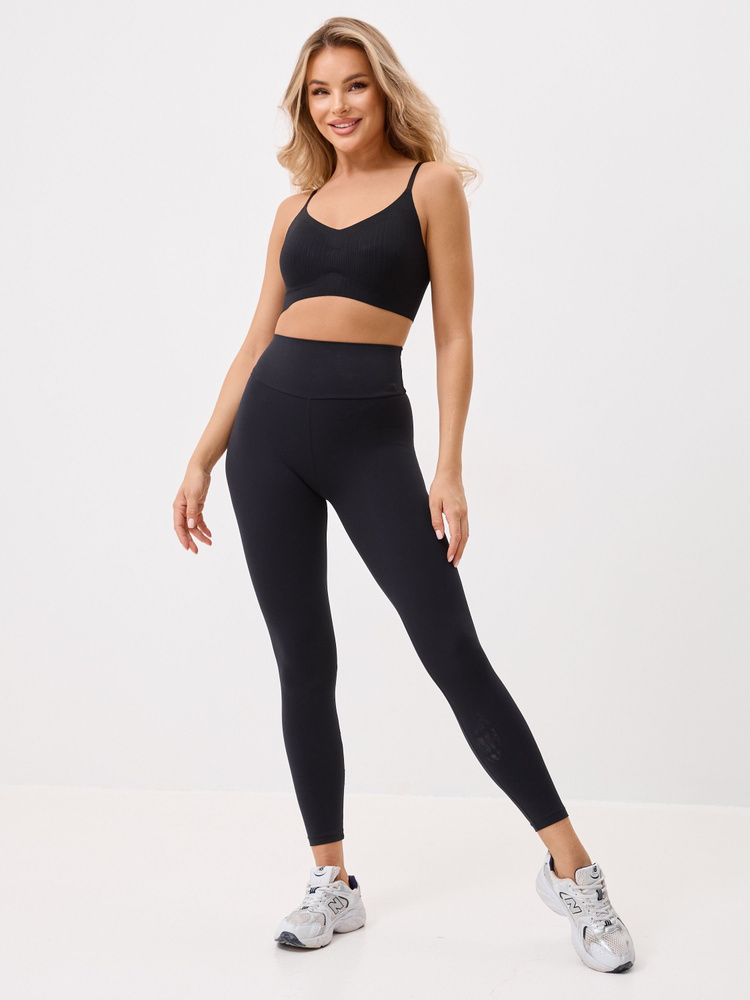 Топ-бюстье Женский MPA ELITA BYUST бесшовный, размер универсальный черный графит Эластан Россия ...