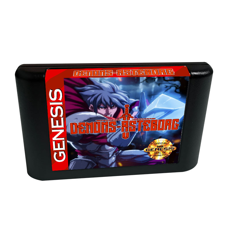 Игровой картридж для приставки 16 bit SEGA: DEMONS OF ASTEBORG купить c ...