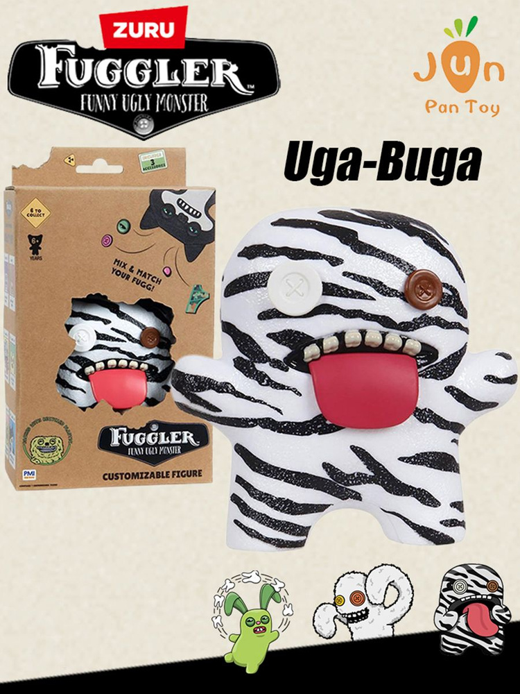 Фагглер Fuggler Collectible Figure Custom Series Uga-Buga ...