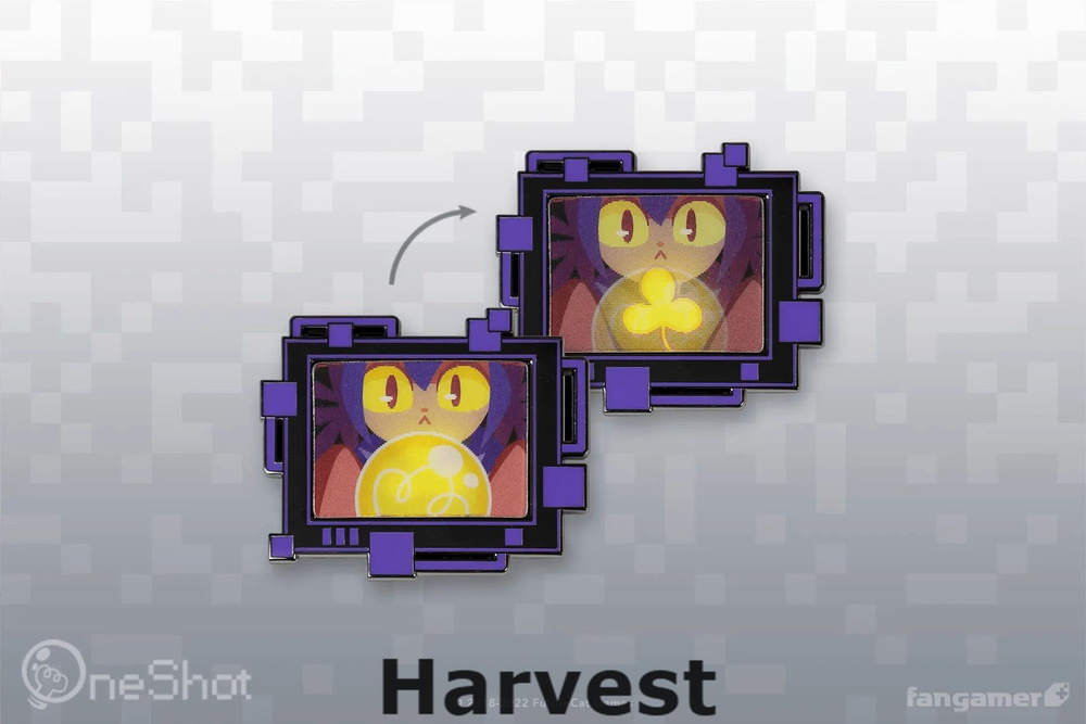 герб,1,World Machine Lenticular,фиолетовый,oneshot,Fangamer купить на ...