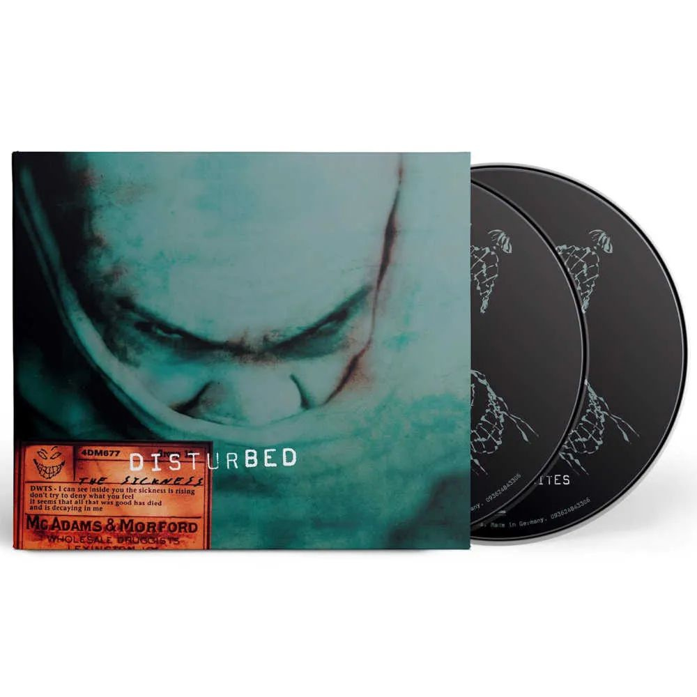 Disturbed - The Sickness (25th Anniversary Deluxe Edition) 2-CD ...