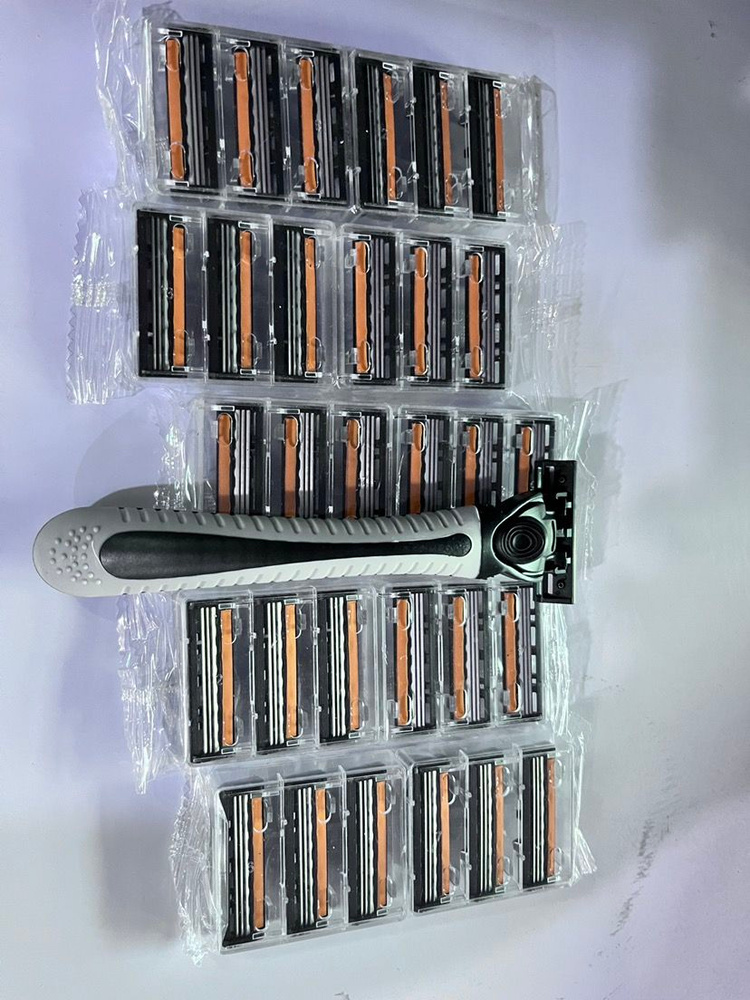 Станок для бритья мужской и женский Evolux 31. Набор: Бритва для мужчин и женщин + 31 кассет в ...