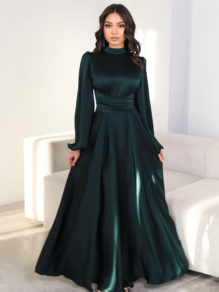 Платье Bi:Dress платья вечерние макси, женское, праздничное, изумрудное ...