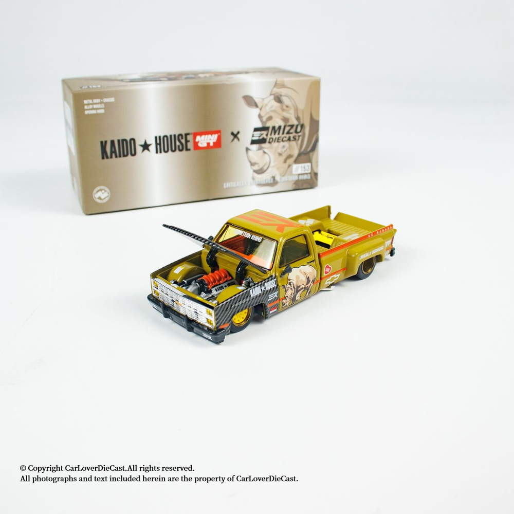 Машинка MINI GT 1/64 Car model toy Kaido House + MINlGT Chevrolet ...