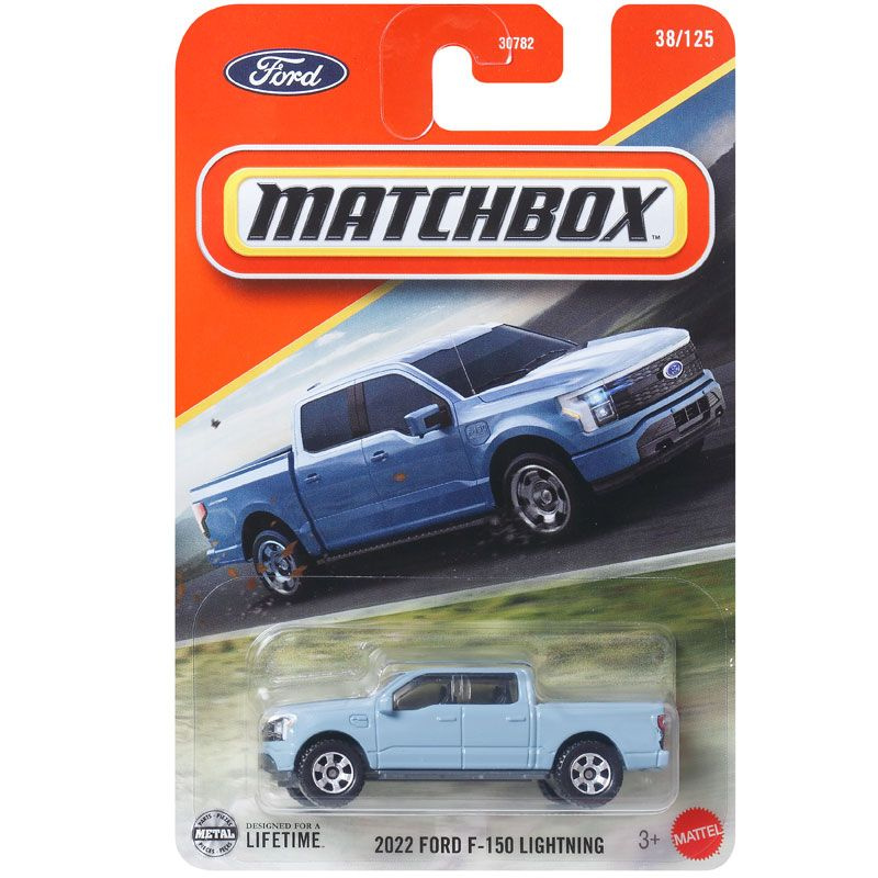Машинка Matchbox Toys 1:64 Scale Die-Cast Basic Car 30782 2022 Ford F ...