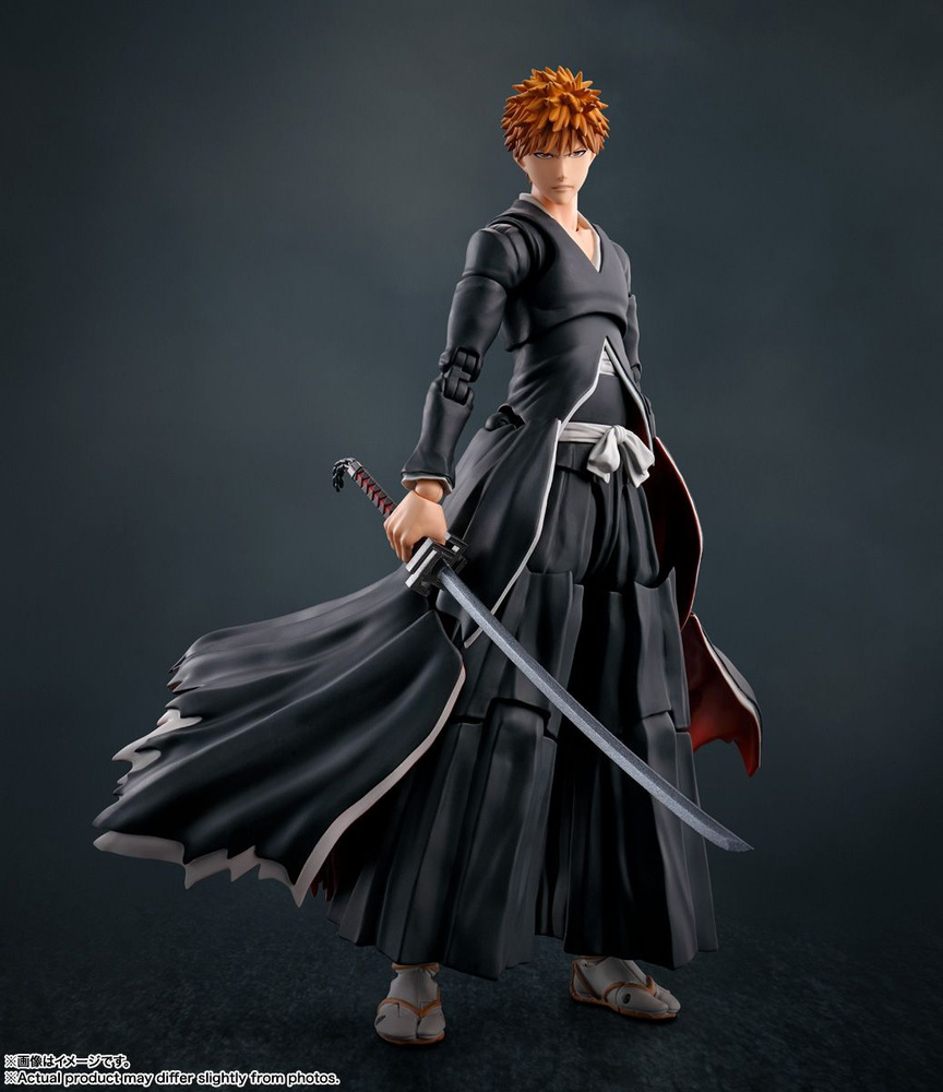 Аниме Фигурка BANDAI S.H.Figuarts - Блич (BLEACH) / Ичиго Куросаки,155mm купить на OZON по ...