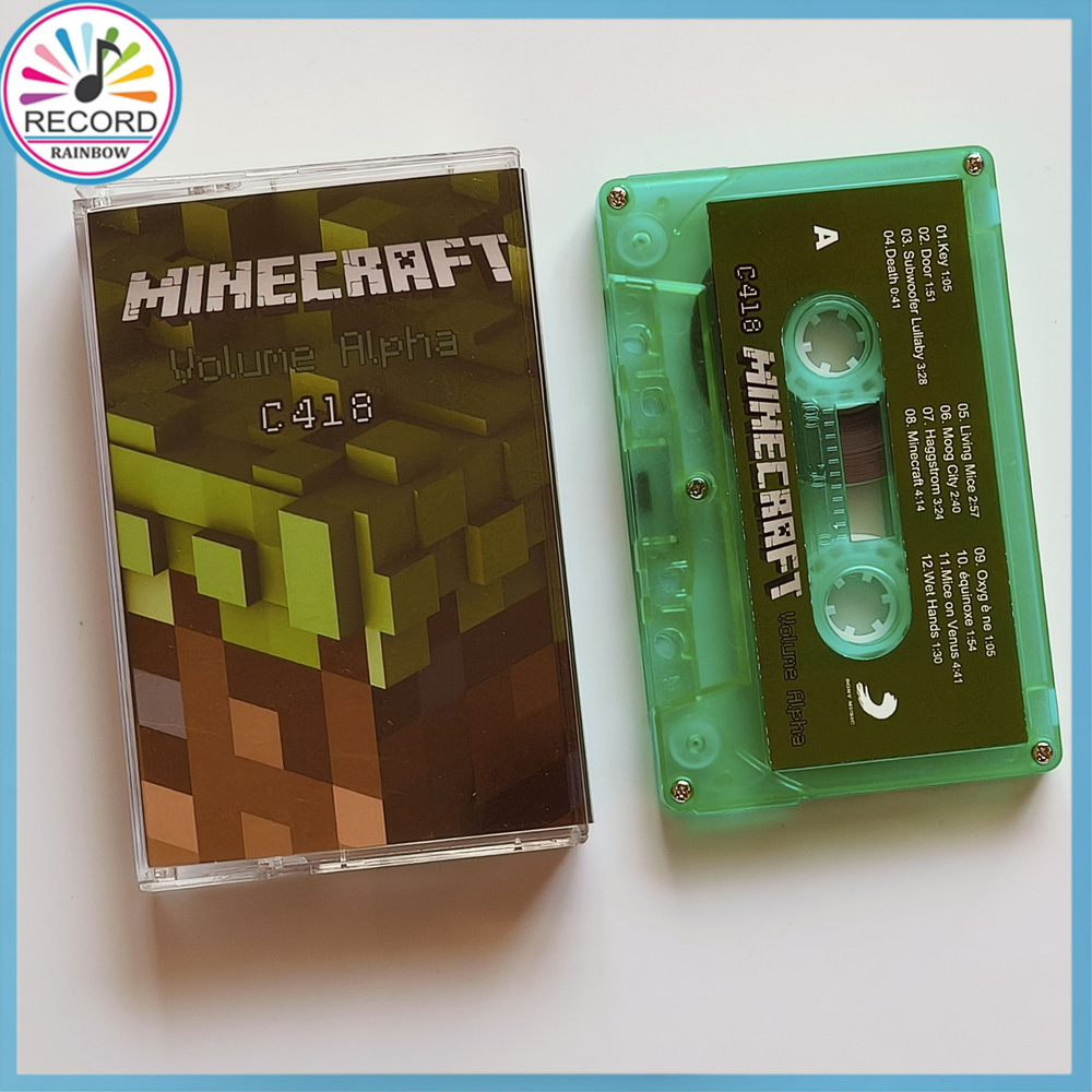 C418 Minecraft Volume Alpha кассета Совершенно новый Запечатанный ...