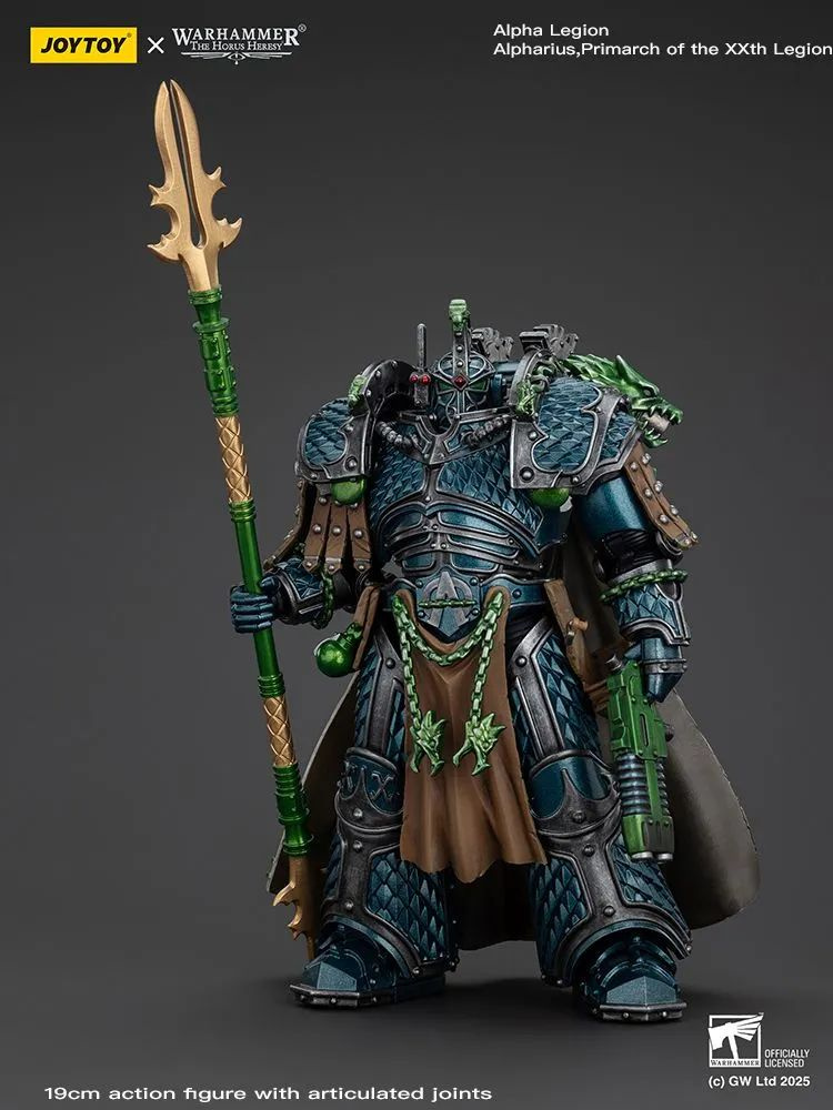 Фигурка JOYTOY Warhammer Alpha Legion Alpharius, Primarch of the XXth ...