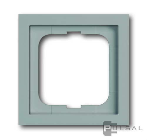 Рамка ABB 1 пост вертикальная горизонтальная пластмасса серый Future ...