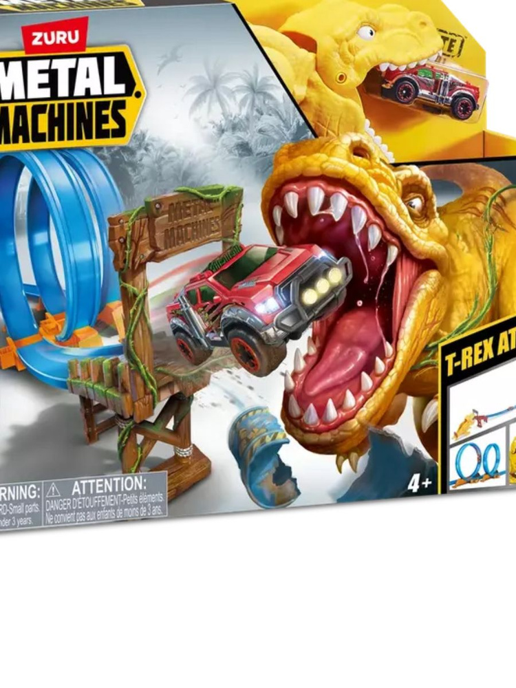 Игровой набор Metal Machines Трек T-Rex 6702 купить на OZON по низкой ...