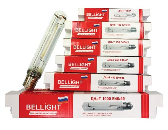Лампа газоразрядная натриевая ДНАТ 100Вт 230В Е40 BELLIGHT купить на ...