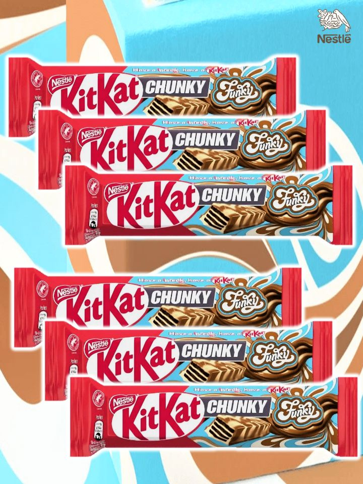 Батончик KitKat Chunky FUNKY / Кит Кат Чанки Фанки , 40 г* 6 шт купить ...