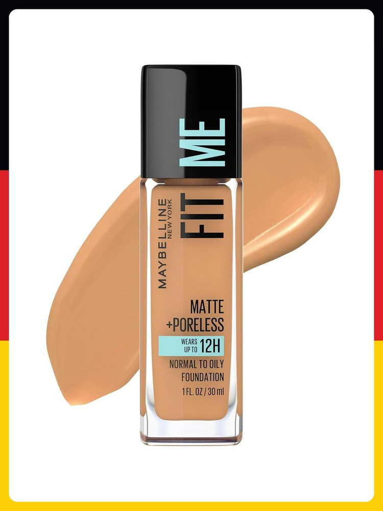 Тональная основа Maybelline New York Fit Me Matte + Poreless Foundation ...