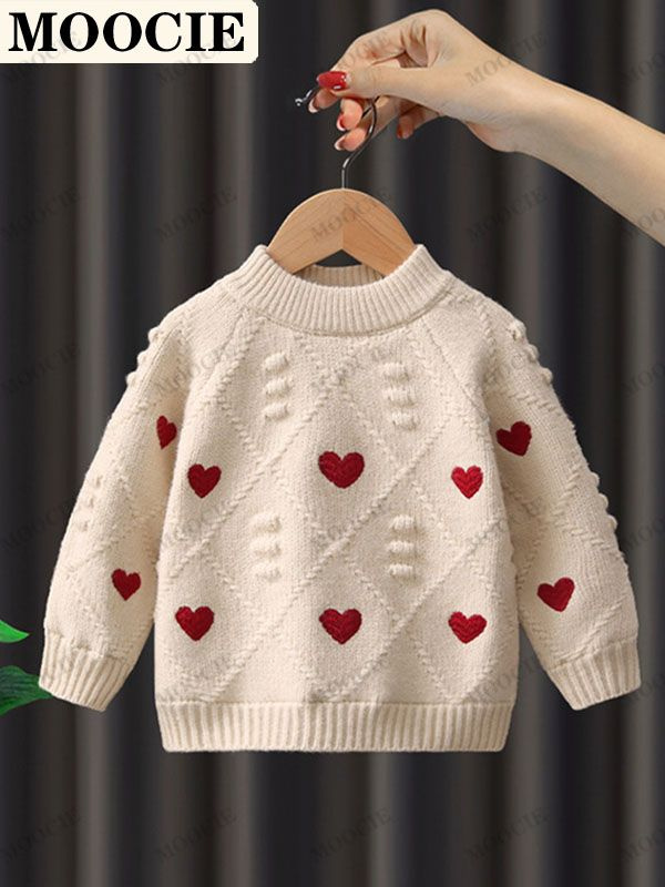 Джемпер Девочки MOOCIE абрикосовый крайола Полиэстер, размер 110 Длинный Китай купить c ...