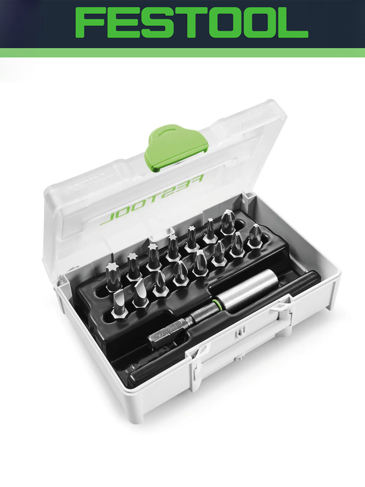 FESTOOL 205825 Набор бит SYS3 XXS CE-MX BH 60, магнитный держатель бит ...