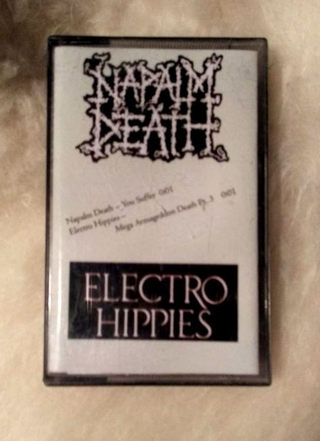 Аудиокассета Napalm Death / Electro Hippies - Split (1989) купить на ...