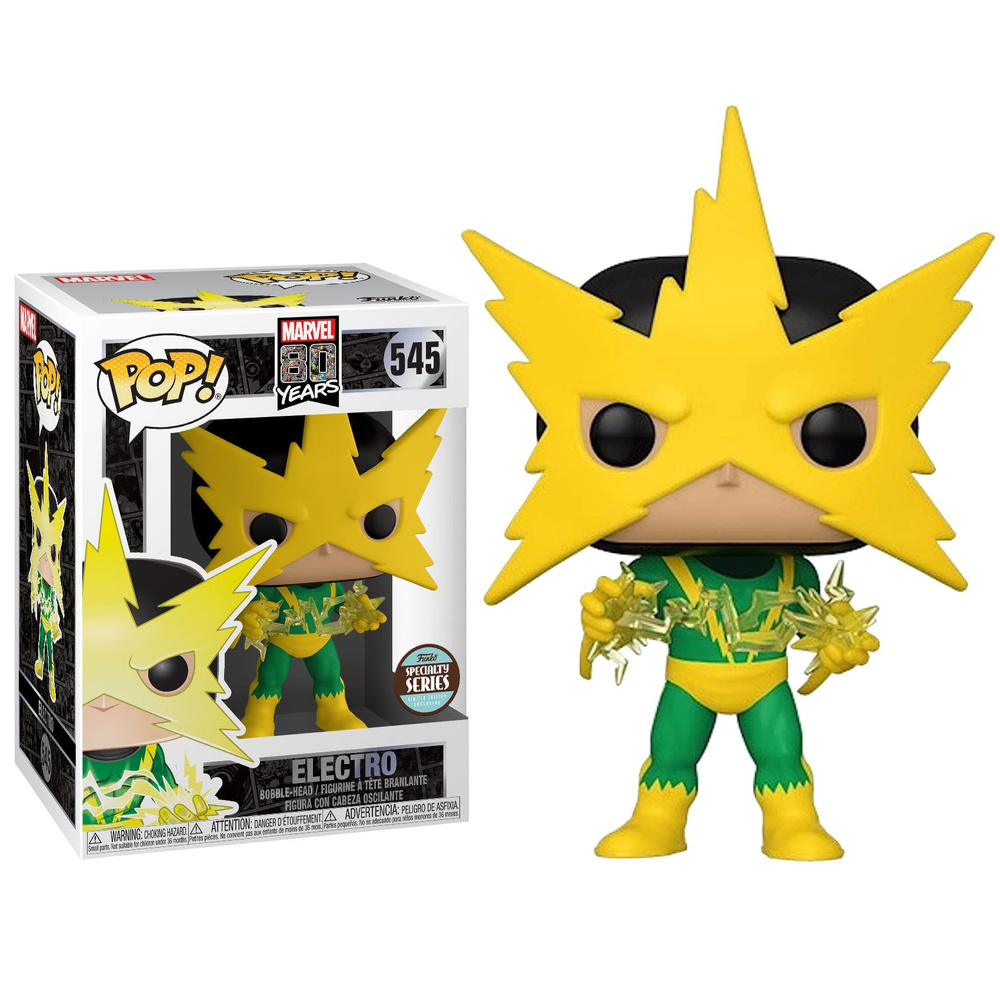 Фигурка Funko Pop! Spider-Man: Electro First Appearance (Эксклюзив ...