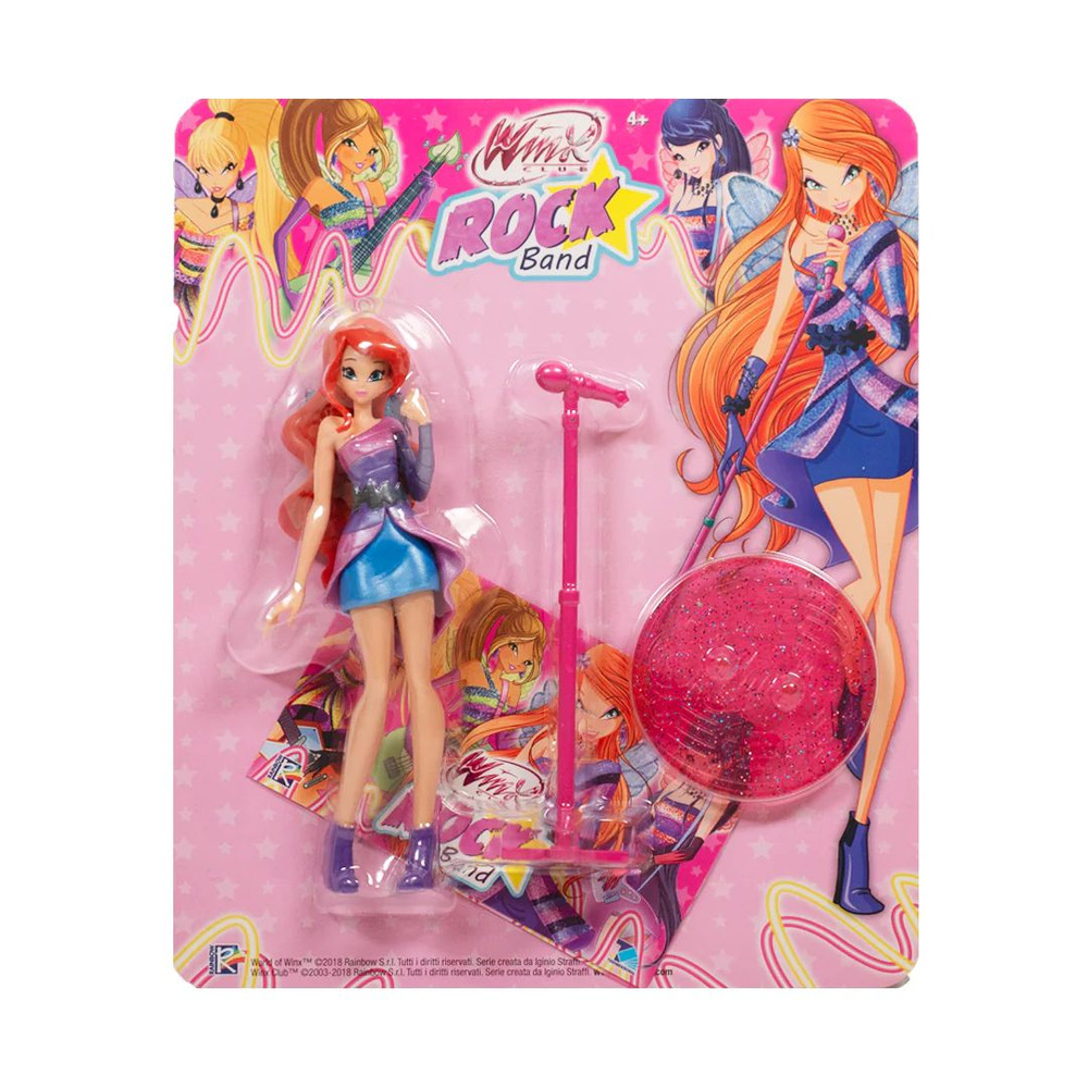 Winx Club фигурка Блум Rock Band купить на OZON по низкой цене (3111630050)