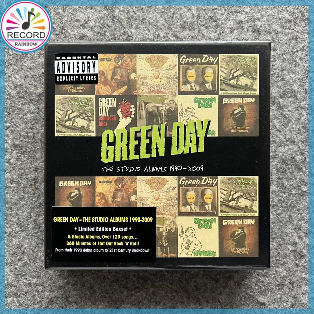 CD Green Day - The Studio Albums 1990 - 2009 8CD 1ZO4477 запечатанный ...
