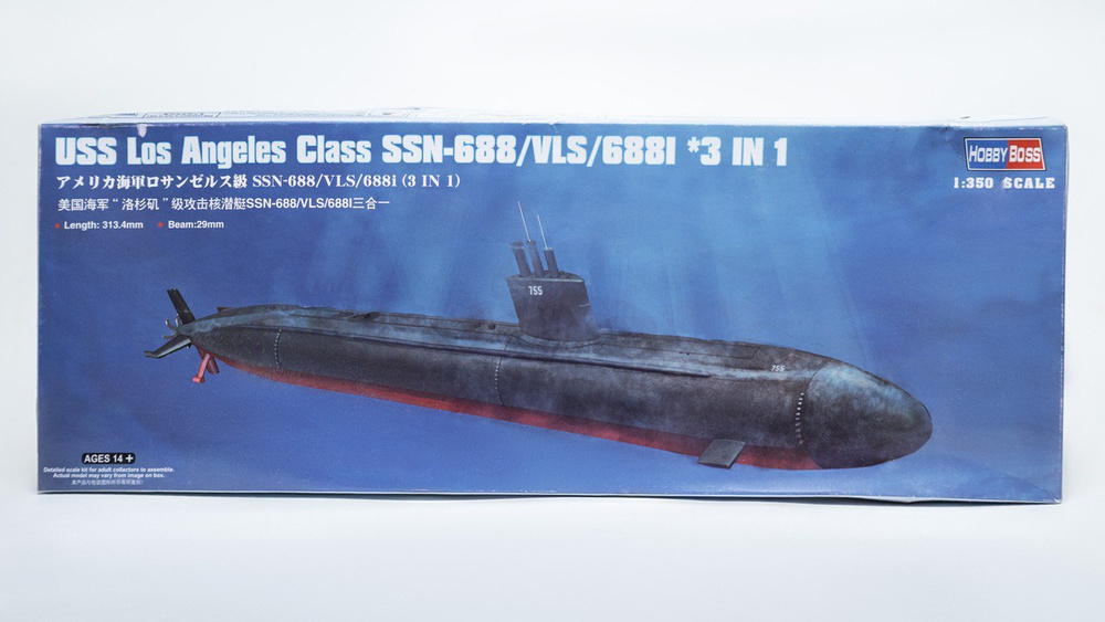 HobbyBoss/83530 Сборная модель Подводная лодка Los Angeles (SSN-688/VLS ...