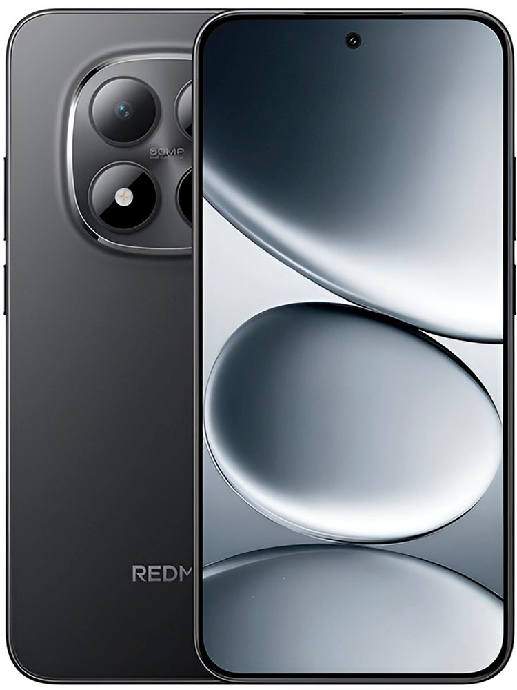 Смартфон Xiaomi Redmi Note 15 Pro (без NFC) 256 ГБ 12 ГБ Черный 6.77 ...
