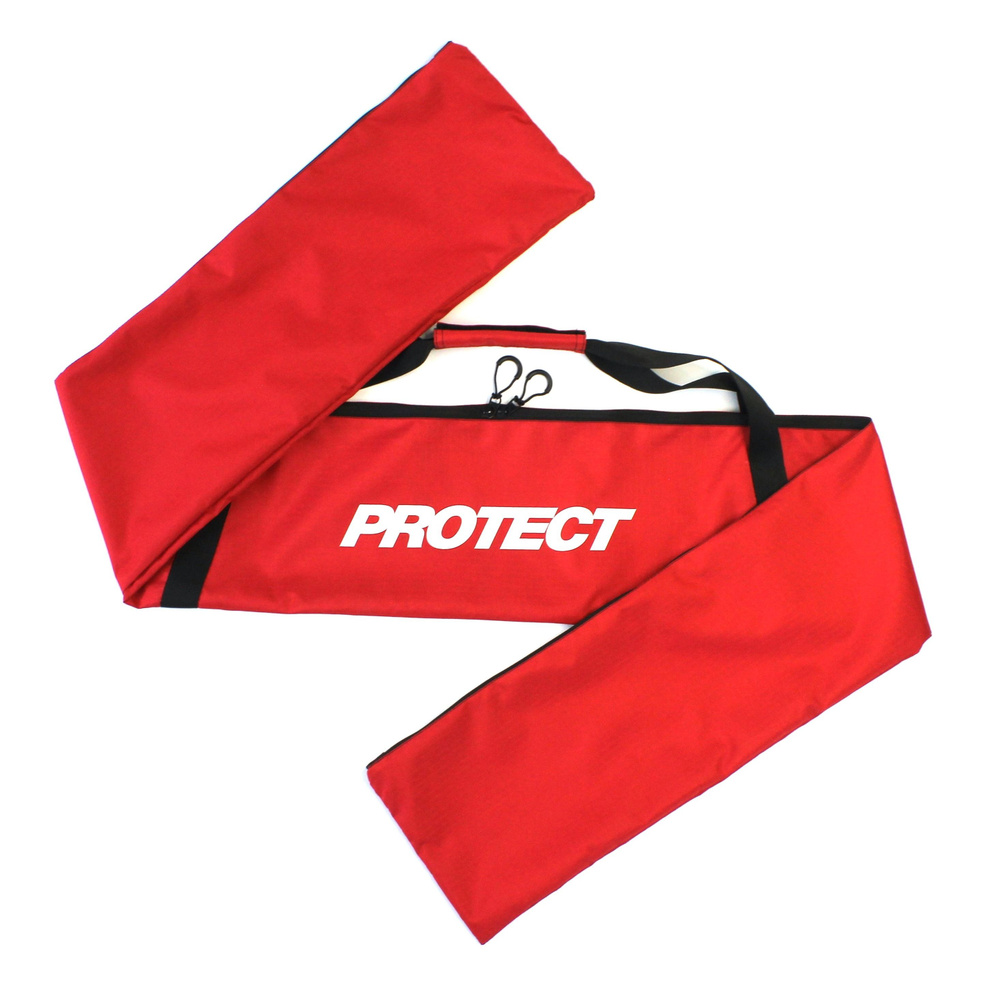 Чехол для одной пары горных лыж 175 см, цвет - красный. PROTECT купить c доставкой на OZON по ...