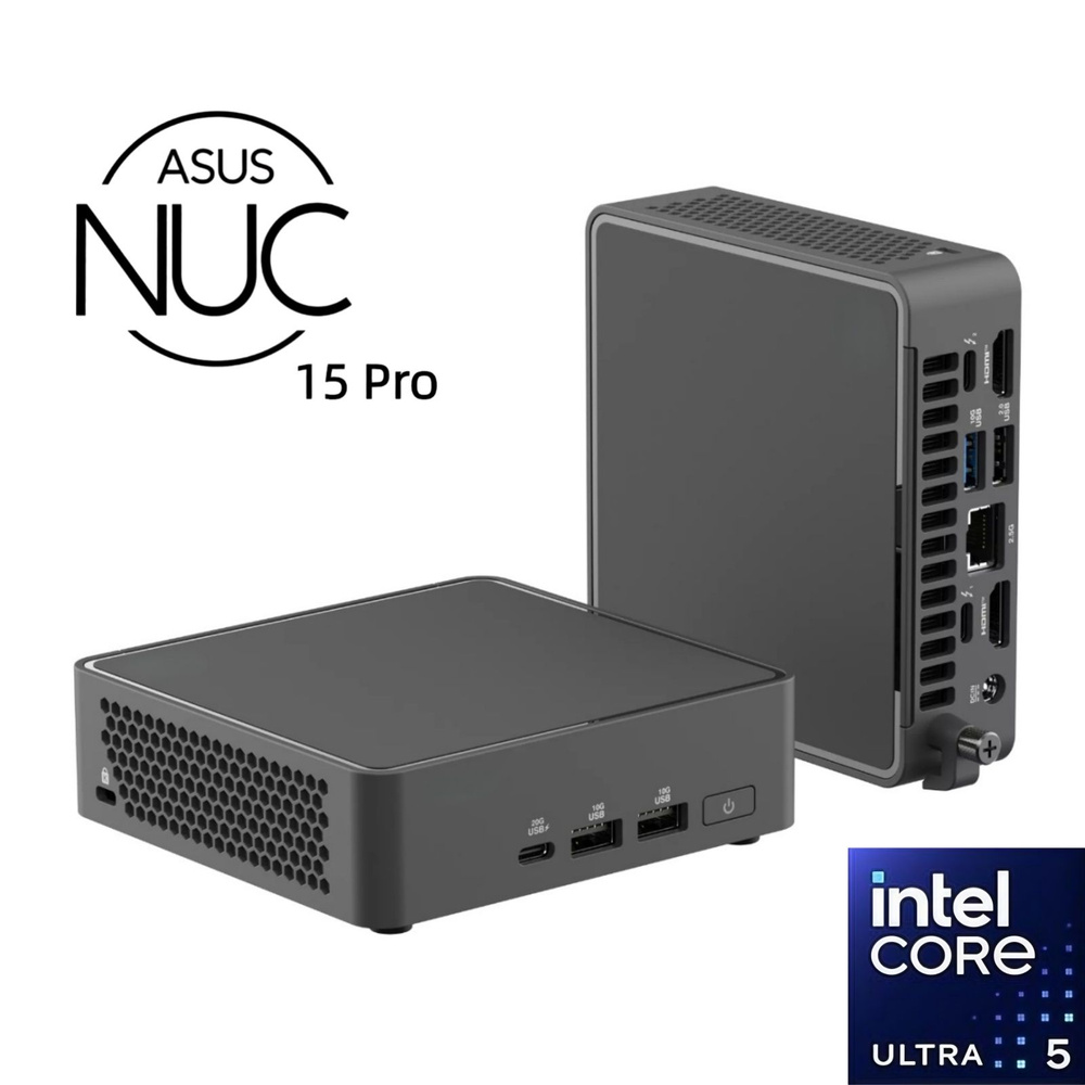 ASUS Мини-ПК (Intel Core Ultra 5 225H, RAM 32 ГБ, SSD 1024 ГБ, Intel ...