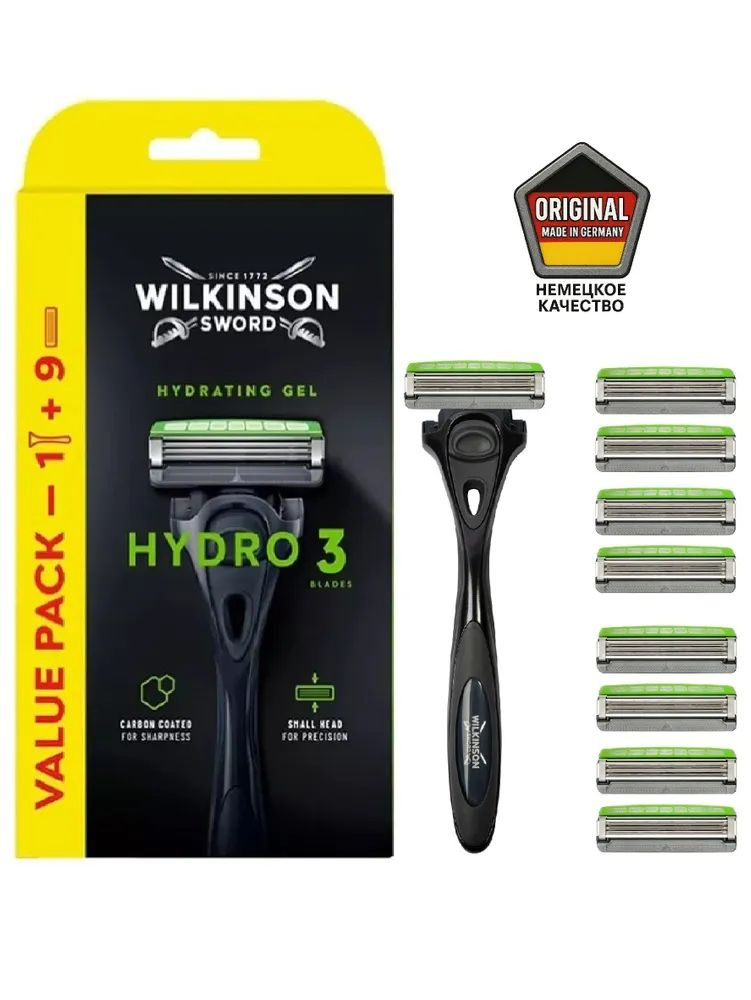 UZENKA Wilkinson Sword Skin Hydro 3 / Бритвенный станок + сменные ...