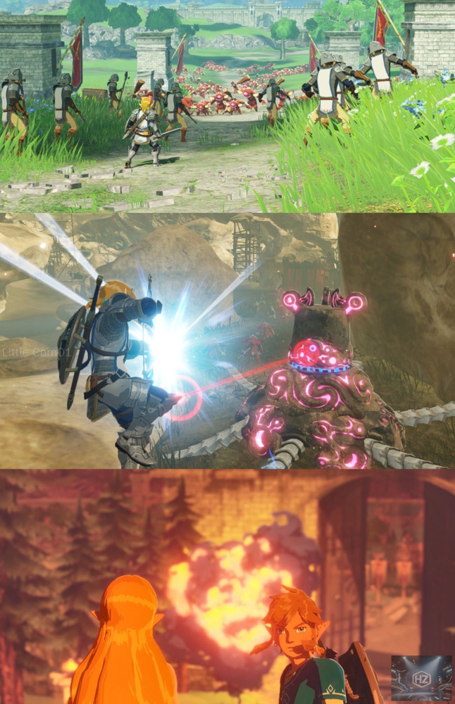Игра Игра Hyrule Warriors: Age of Calamity (Nintendo Switch, Английская ...