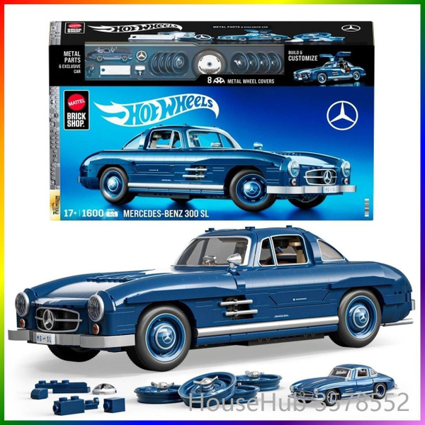 Пластиковый конструктор BRICK SHOP Hot Wheels Premium Series Mercedes ...