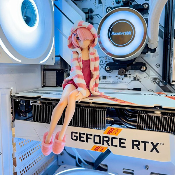 FEIPENG Фигурка Ram 15 см / Аниме Re:Zero. Жизнь с нуля в альтернативном мире/ Ram в розовой ...