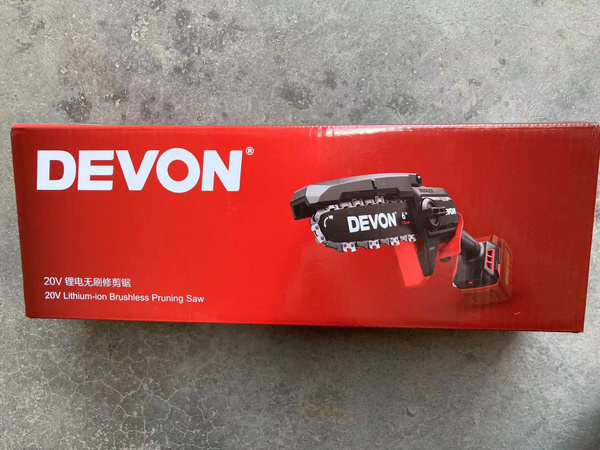DEVON 20V Бесщеточная литиево - электрическая цепная пила 4559 купить ...