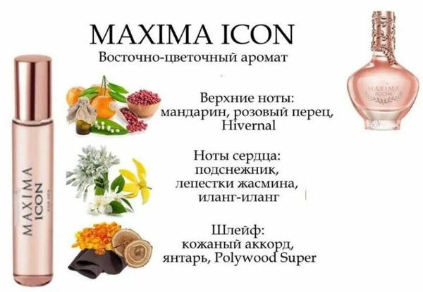 Maxima Icon парфюмерная вода для нее, 10 мл / максима икон.avon купить ...