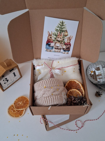 Подарочный набор на Новый год: подруге, сотрудникам, сестре. Новогодний ...