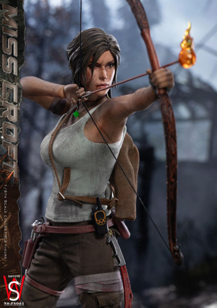 SWTOYS Tomb Raider FS061 1/6 Miss Lara Croft фигурка купить на OZON по низкой цене (1999956974)