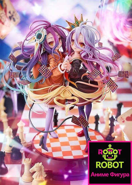 Phat! Аниме Фигурка/No Game No Life Shiro shuvi/ ROBOT купить на OZON ...