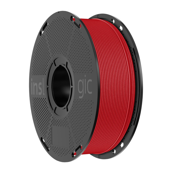 Катушка пластика PLA Pro INSLOGIC 1кг, Красный (Red) (Pantone 3546 C ...