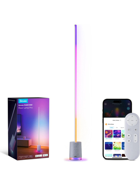 Угловой светильник Govee Lyra PRO Smart RGBICWW H6079382, серый купить ...