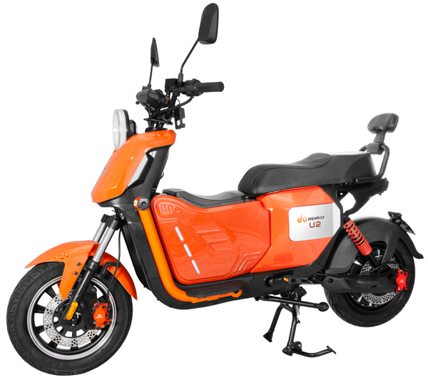 Электроскутер WENBOX U2 PRO 1500W (60V/45Ah) - Оранжевый купить на OZON по низкой цене (2801380877)