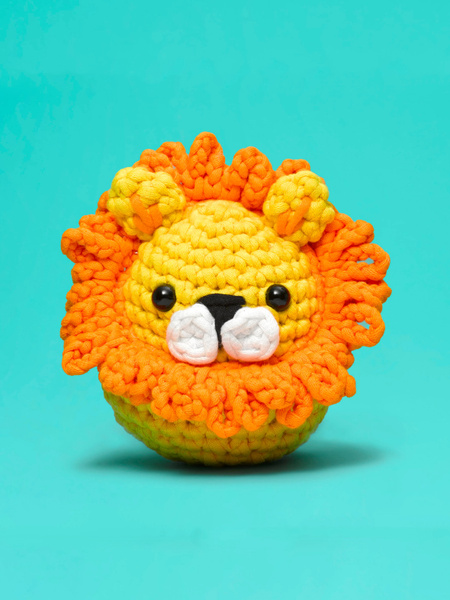 Набор для вязания крючком Лев Sebastian the Lion купить на OZON по ...