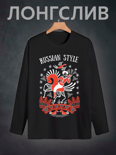 Футболка Женский, Мужской STREET PRINT черный, размер 52 Хлопок ...