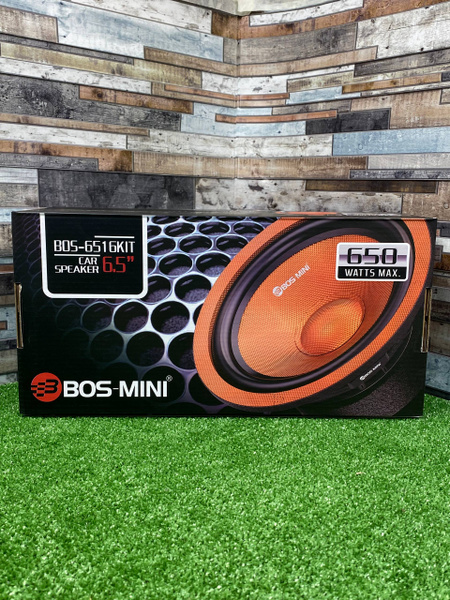 Автомобильные динамики комплект с твитерами и кроссоверами BOS mini BOS ...
