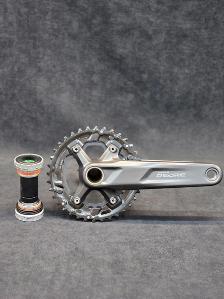 Система шатунов (шатуны) для велосипеда Shimano Deore FC-M4100-2 ...