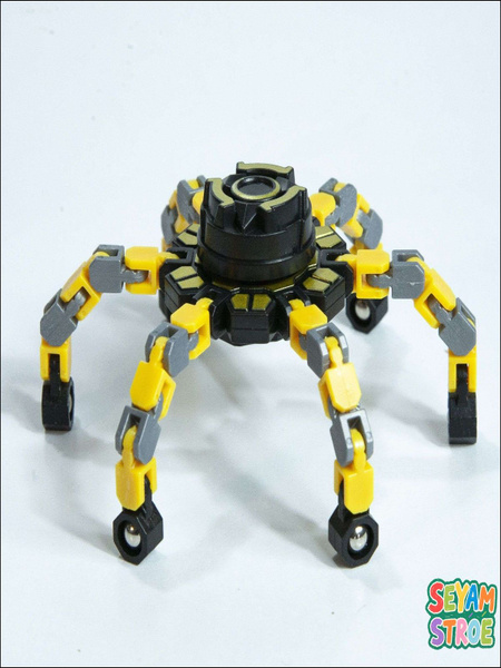 Антистрессовый роботспиннер Spider в эксклюзивном желтом цвете для ...