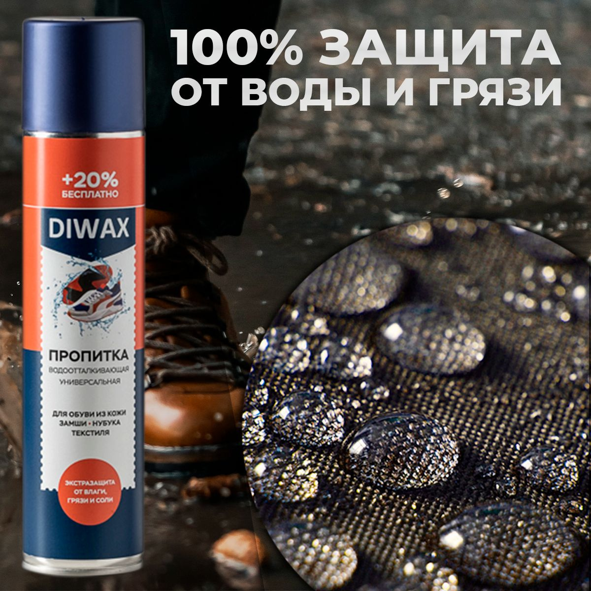 DIWAX Пропитка водоотталкивающая купить на OZON по низкой цене (232967723)