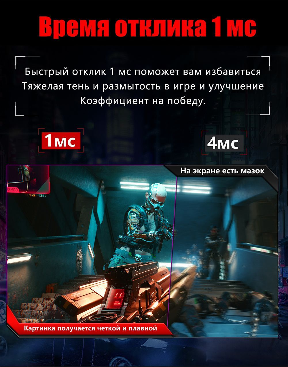 ARUR 23.8" Монитор R24F14-144 Гц, IPS, 1920x1080 Full HD, 144 Гц ...