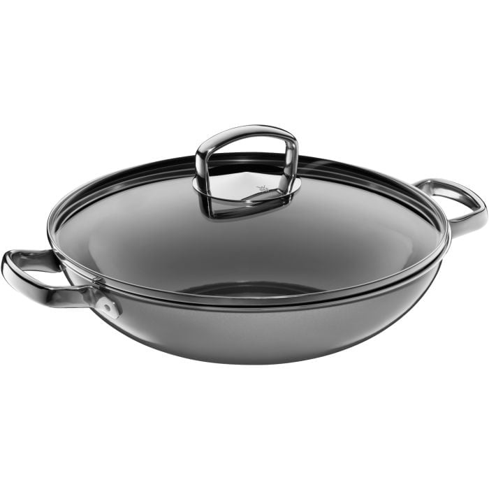 WMF Вок, 32 см, с крышкой, с фиксированной ручкой купить на OZON по ...